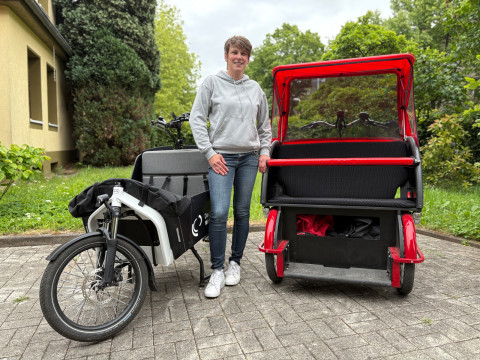 Mit E-Lastenrad & E-Rikscha im Sommer mobil